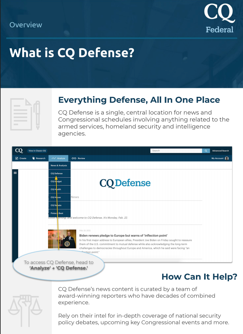 Breaking it Down: CQ Defense – CQ