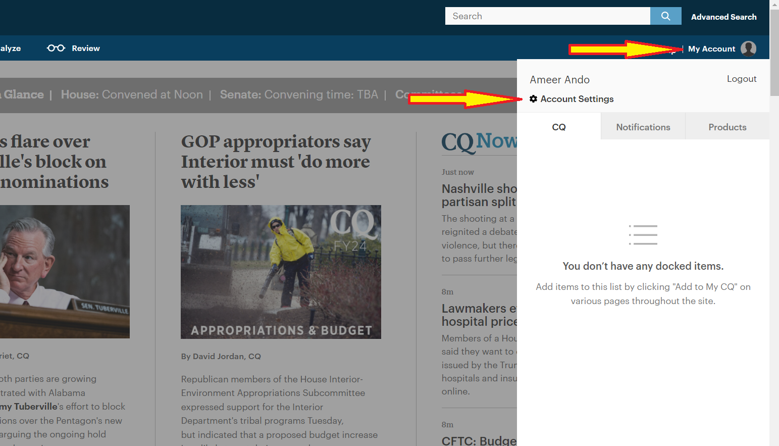 Finding Your CQ User List – CQ