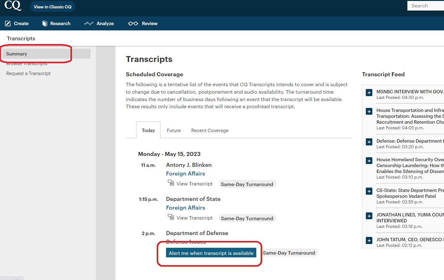 AI-Powered CQ Transcripts – CQ