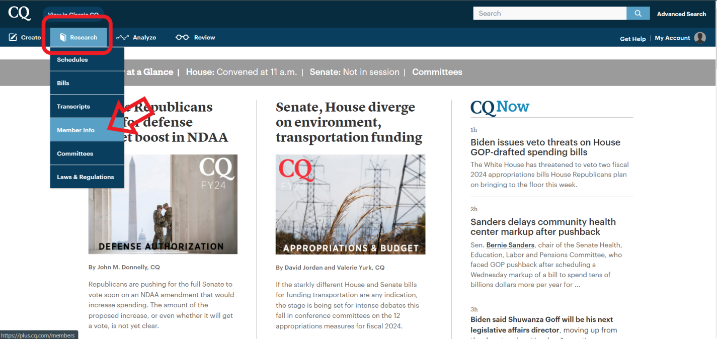 CQ VoteWatch Methodology – CQ