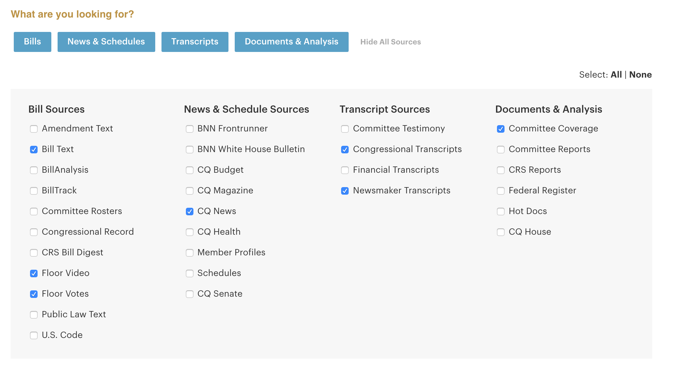 Creating Alerts from Advanced Search – CQ